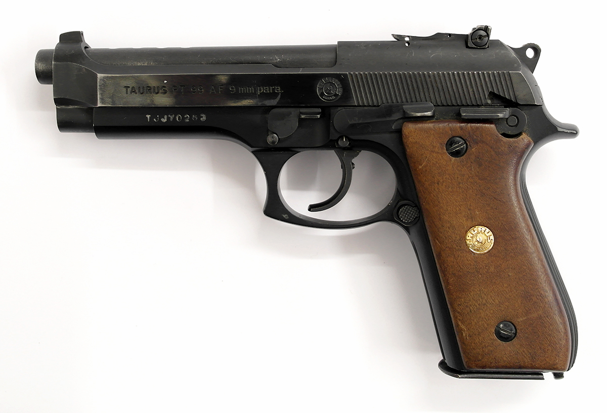 Taurus PT99 AF 9x19 -pistooli Portattu piippu - Erakala.fi verkkokauppa