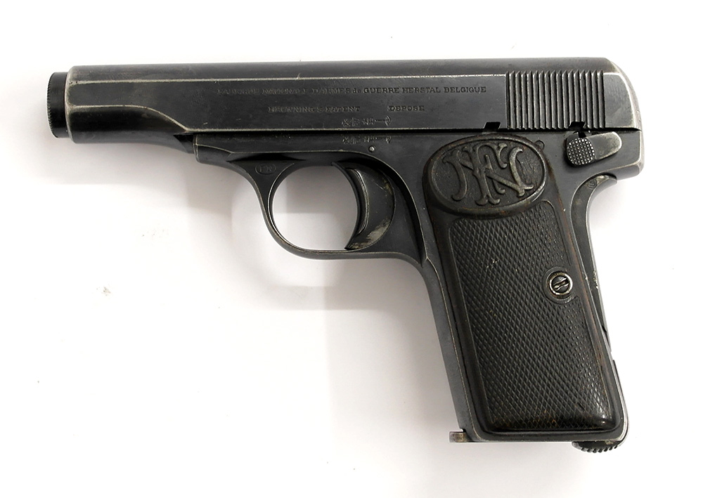 F.N. Browning 7.65mm M1910 pistooli TASKUASE - Erakala.fi verkkokauppa